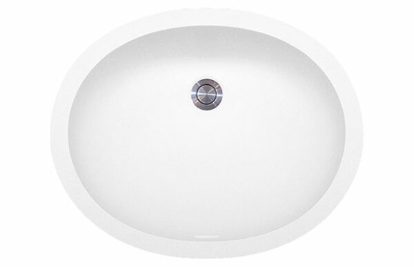 Solid Surface Oval Vanity Bowl Sink - LivingStone Surfaces